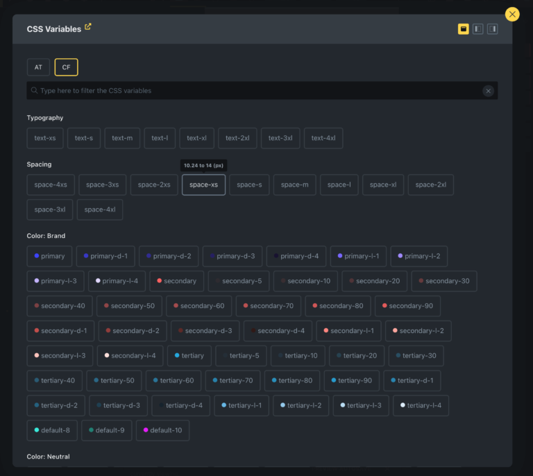 Css Variables Advanced Themer