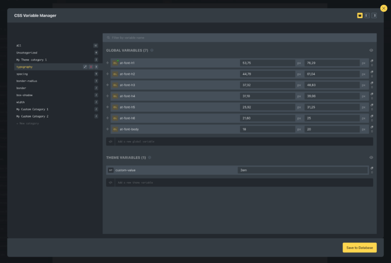 CSS Variables - Advanced Themer CSS Variables - Advanced Themer